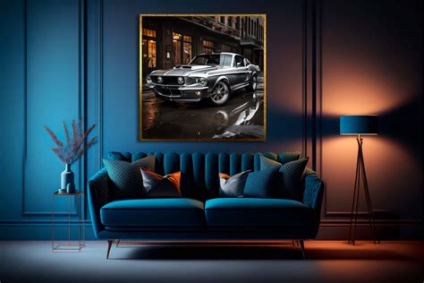 Ford Mustang Ts Ford Mustang Wall Art Ford Mustang Poster Car