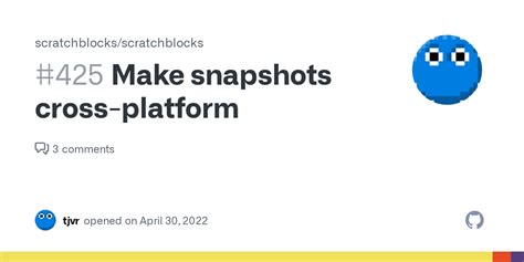 Make Snapshots Cross Platform · Issue 425 · Scratchblocks