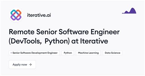 Himalayas On Linkedin Remote Senior Software Engineer Devtools Python Job At Iterative