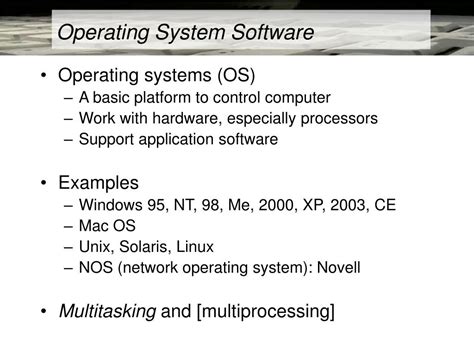 Ppt Computer Hardware And Software Powerpoint Presentation Free