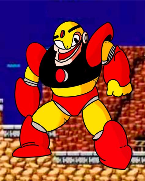 Guts Man Mega Man 1 By Wobolongindustries On Deviantart