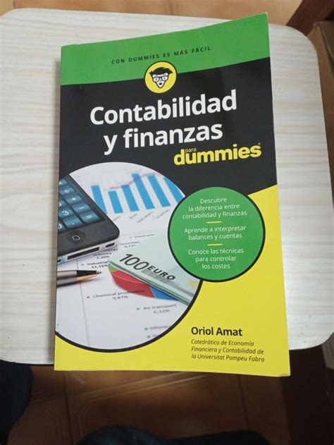 Contabilidad Y Finanzas Para Dummies De Segunda Mano Por 8 Eur En