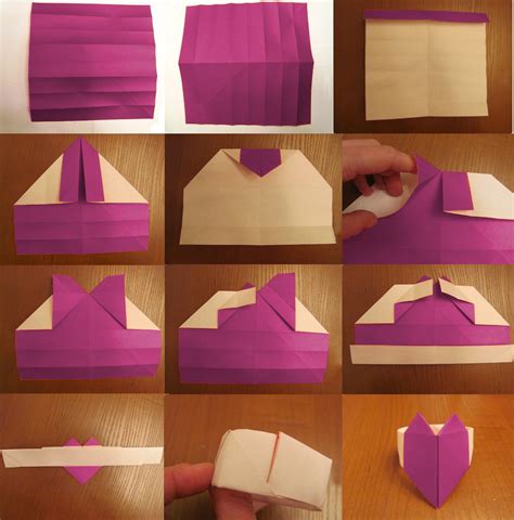 Origami Heart Ring A Step By Step Tutorial Easy Origami Tutorial
