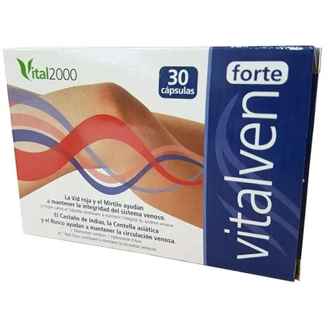 Vital 2000 Vitalven Forte 30 Cápsulas