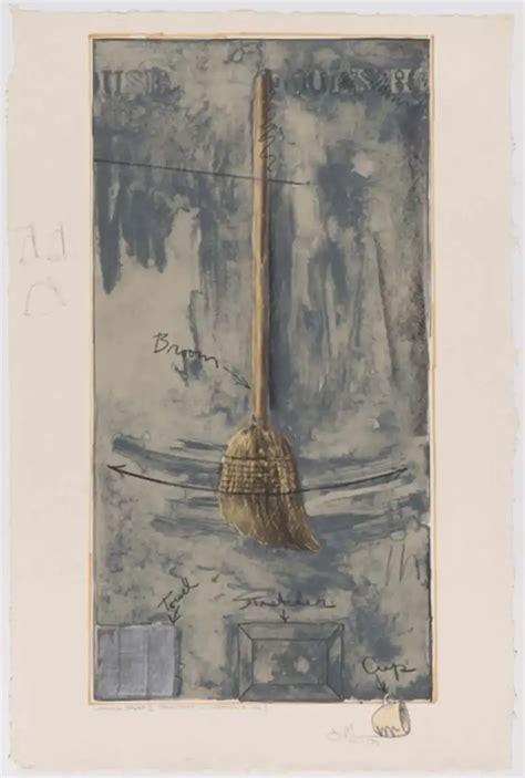 Jasper Johns Fools House Picture Color Codes