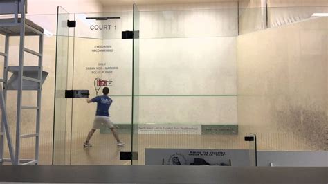Serious Squash Skill Challenge 4 The Half Butterfly Youtube
