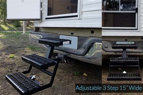 Home The Easy Hitch Step Access The Rv Or Bed Of The Truck With The