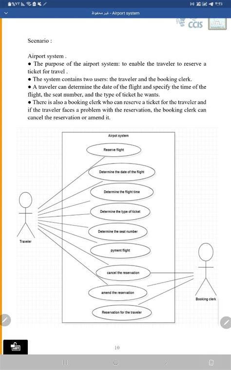 Solved VT Sex Airport systern غير محفوظ CCIS Scenario Chegg com