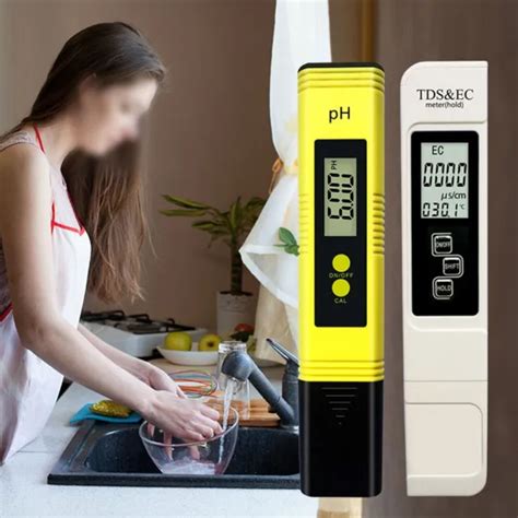 Testeur Polyvalent De Qualité De Leau Avec Fonctions De Mesure Ph Td