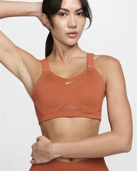 Nike Alpha Women S High Support Padded Adjustable Sports Bra Nike SE