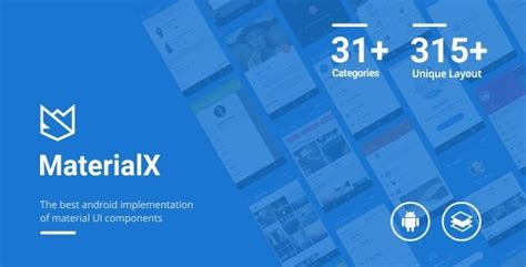 materialx android material design ui components 2 7 android app