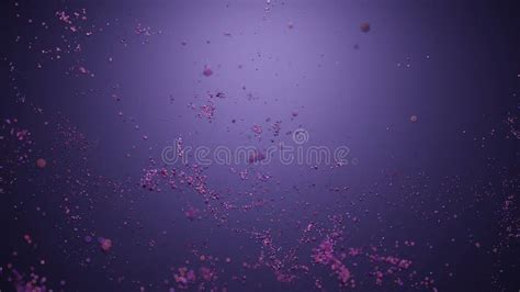 3d Dots Move In Streams Like Molecules Design Flows Of Moving Points Or Molecules In Space