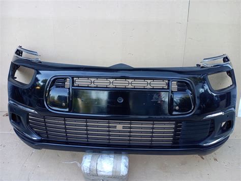 CITROEN C4 GRAND PICASSO II LIFT ZDERZAK PRZEDNI ATRAPA KRATKA ORYGINAŁ
