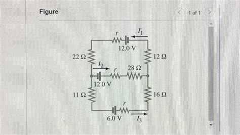 Solved Figure 1 Of 1Determine The Currents I1 I2 And I3 In Chegg Com