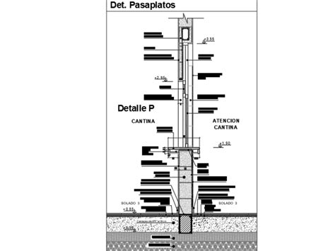 Constructive Detail Of Hatch In AutoCAD CAD 56 38 KB Bibliocad