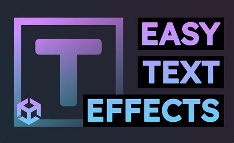 Easy Text Effects Qiaozhilei Easy Text Effects Unity Package