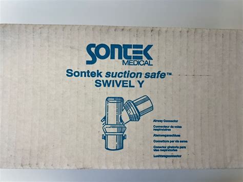New Sontek A1002 Sontek Suction Safe Swivel Y Box Of 100 Disposables