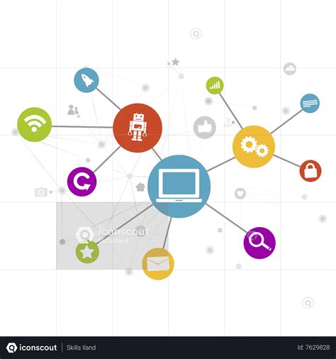 Iot Connection Animated Icon Free Download Science And Technology