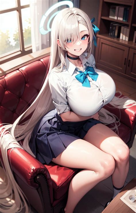 タカシ良いかaiイラスト On Twitter ブルアカやったことないんだけど、キャラかわええ。 自分のイメージだと、もっと目が弓なり