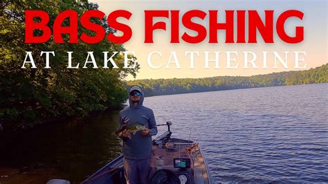 Tough Day Bass Fishing On Lake Catherine Youtube