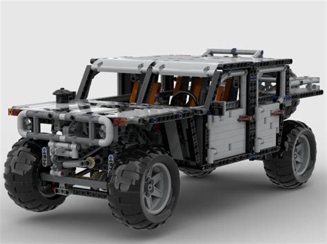 Lego Moc Zibar 4x4 All Terrain Vehicle By Etphhm Rebrickable Build