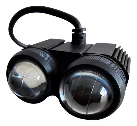 Mini Faro Lupa Para Moto U94 2t Gengxin Ambos Lados Envío Gratis