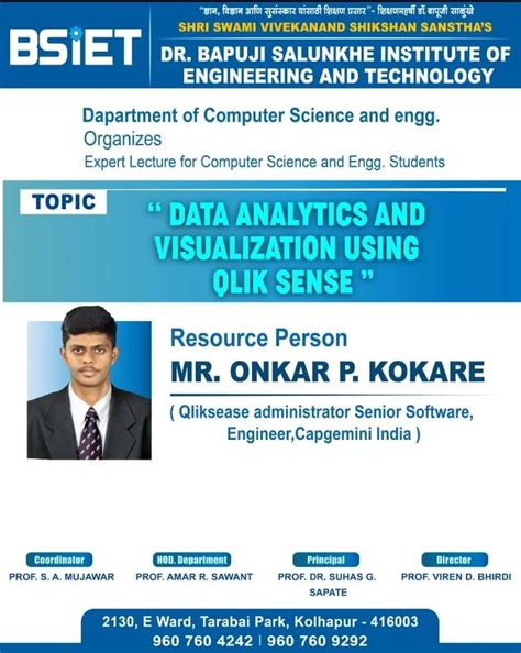 Qliksenseexpert Datascience Visualization Experttalk Bsietkolhapur