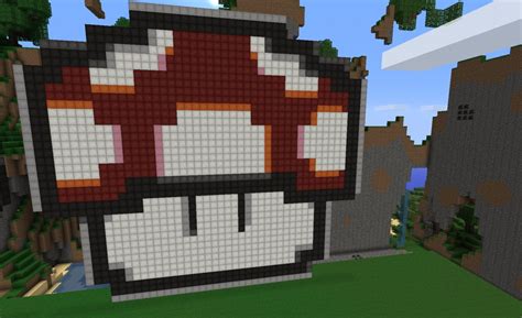 Minecraft Pixel Art Mushroom Thank You For Viewing My Thread