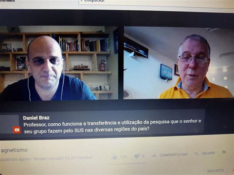 Ciências e Educação Palestra do Professor Oswaldo Baffa Ministrou