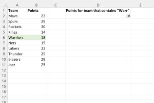 Excel How To Use INDEX MATCH If Cell Contains Text