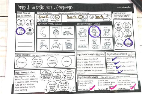 R Words For Speech Therapy Lists And Activities The Pedi Speechie