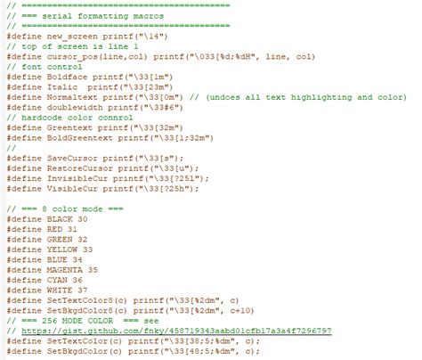 Serial Interface