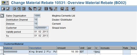 Solved Rebate Condition Is Not Working Sap Community