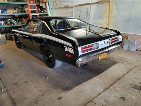 1972 Plymouth Duster Black Rwd Automatic Classic Plymouth Duster 1972