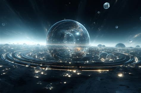 Premium Ai Image Quantum Fluctuations Shaping A Cosmic Dreamscape W
