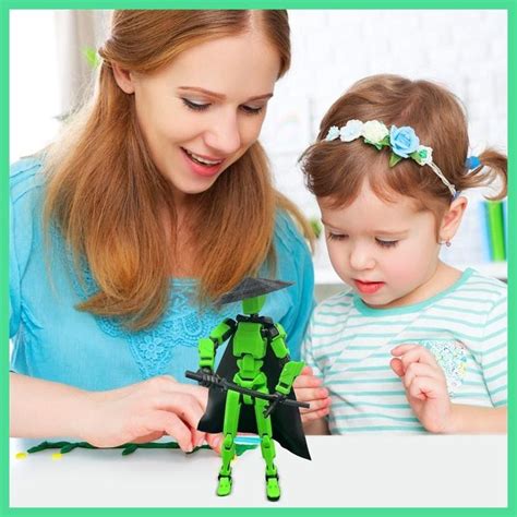 3d Printed Action Figure Multi Jointed Movable Robot Action Figures Toys Posable Fun Sensory Toy