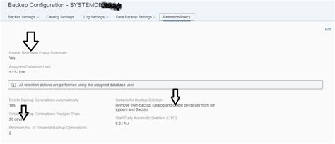 Cleanup Of Backup Catalog Using Retention Policy I Sap Community