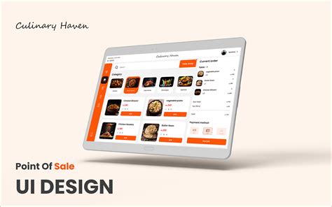 Pos Point Of Sale Restarunt System Ui Design Behance
