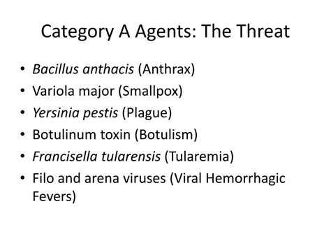 Ppt Bioterrorism Powerpoint Presentation Free Download Id 939839
