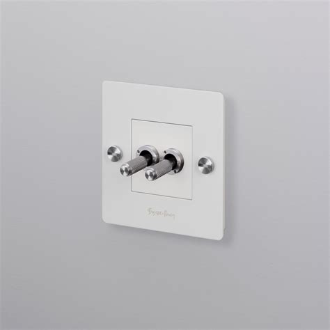 1g Double Toggle Switch White Royal