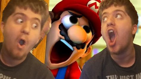 Smg4 Mario Gets His Pingas Stuck In The Door Reaction Youtube