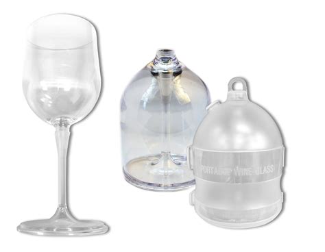 Portable Collapsible Wine Glass Deluxe Etsy Uk