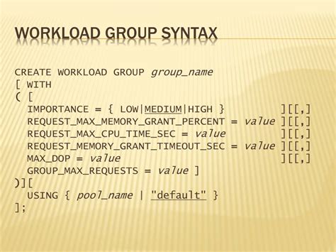 PPT Resource Governor In SQL SERVER 2008 PowerPoint Presentation