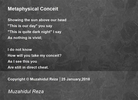 Famous Metaphysical Poems
