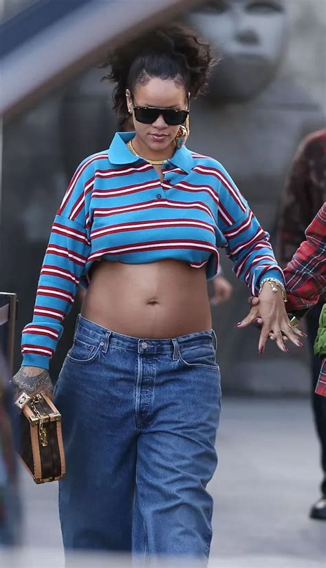 Rihanna Belly Button