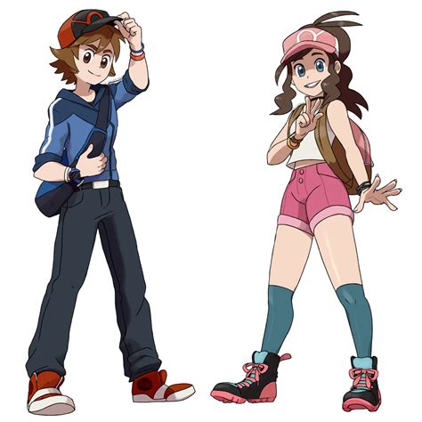 Jellojolteon2000 Hilbert Pokemon Hilda Pokemon Nintendo Pokemon