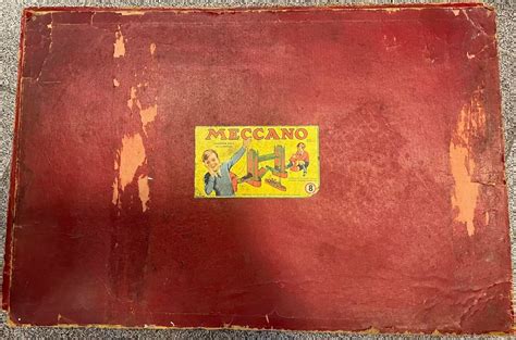Vintage Meccano 8 Complete Set In Box 1950´s Ebay