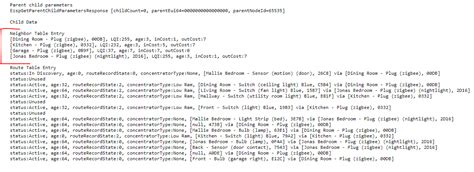 how to remove zigbee neighbor table entry devices without breaking