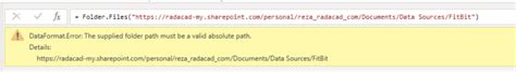 Power Bi Get Data From Multiple Files In A Folder On Onedrive For