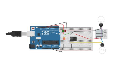 Circuit Design Simulacion Arduino Tinkercad